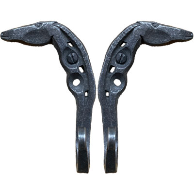 Alaska Forge Coat Hooks Horse Style