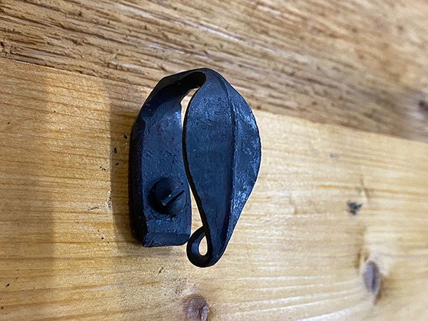 Alaska Forge Cabinet Leaf Style Knob