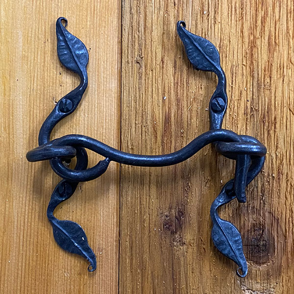 Alaska Forge Leaf Latch Door Hook