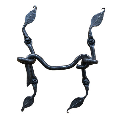 Alaska Forge Leaf Latch Door Hook