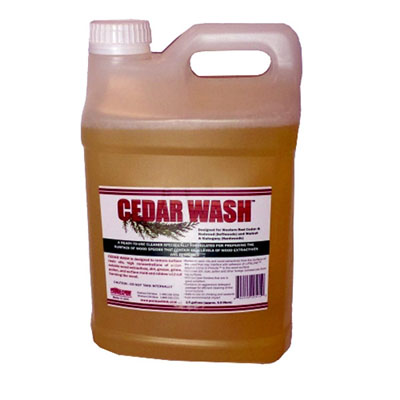 Cedar Wash Log Cleaner by Perma-Chink | Schroeder Log Home Supply Inc.