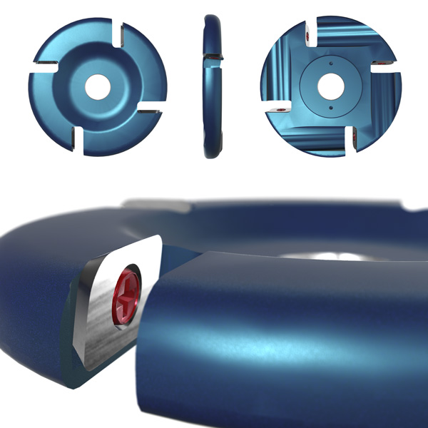 Roto-Clip 4-Blade Carbide Slotted Disc